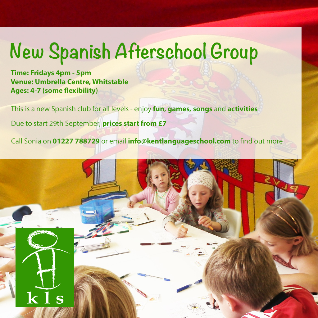 NEW Spanish Afterschool Group – Kent Language School